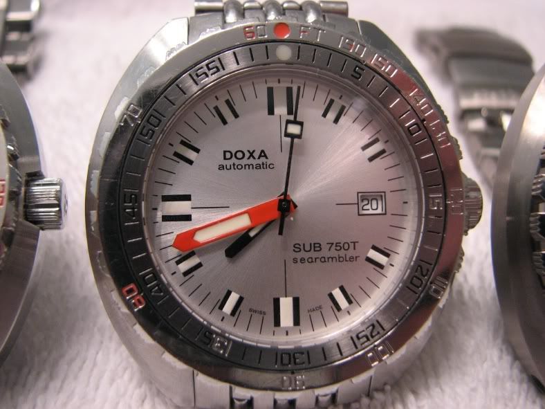** SOLD ** FS: Doxa SUB750T Searambler w/bracelet and OEM rubber strap | WatchUSeek Watch Forums